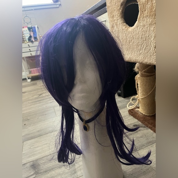 Hair | Stunning Ultraviolet Wig With Detachable Ponytail | Poshmark